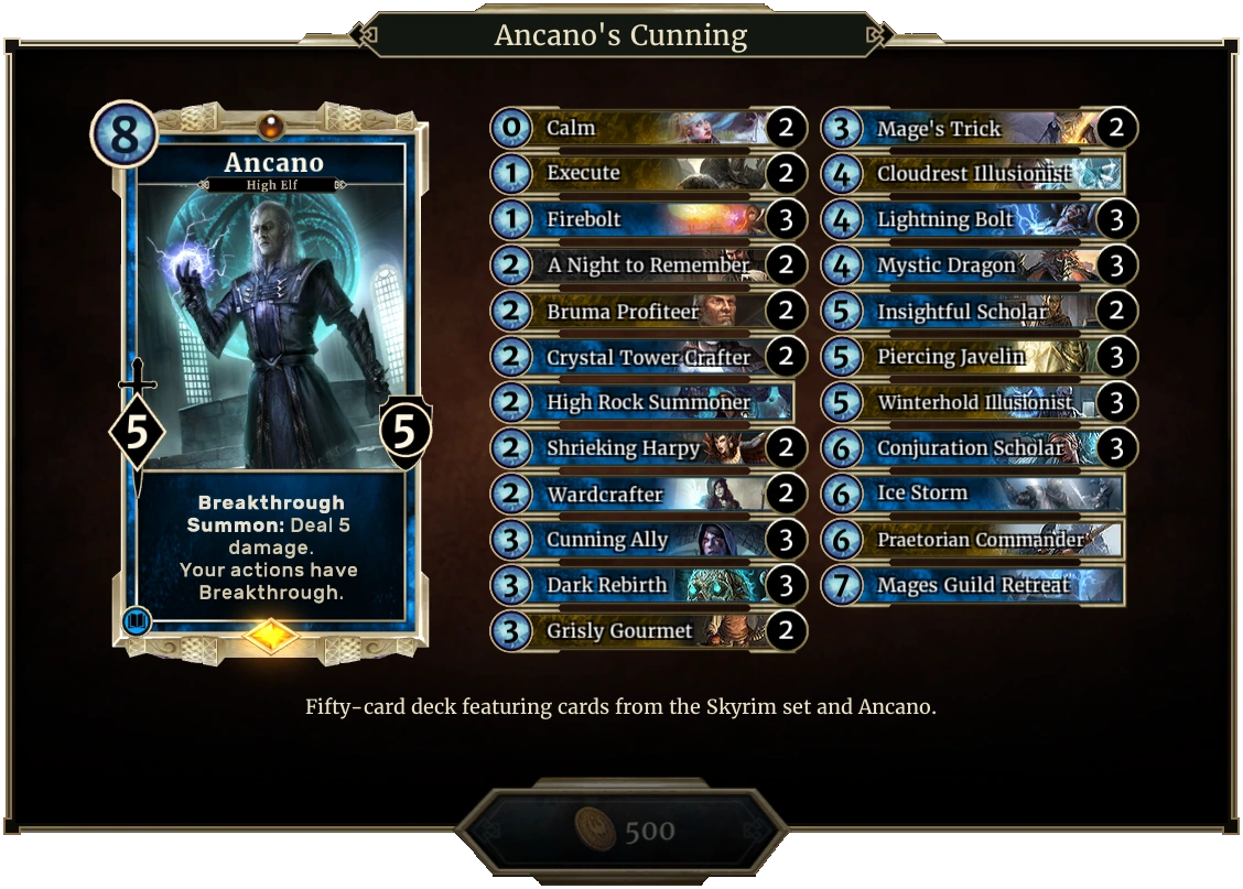 Ancano's Cunning | Elder Scrolls | Fandom