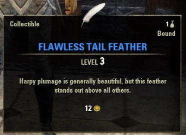 Flawless Tail Feather | Elder Scrolls | Fandom