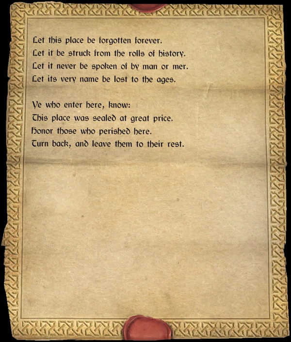 Ancient Edict | Elder Scrolls | Fandom