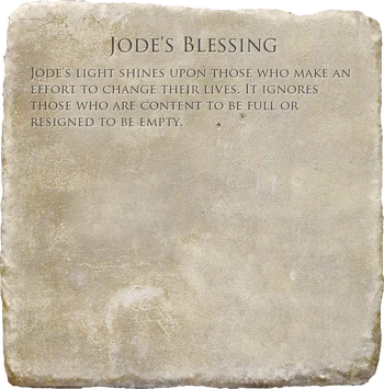 Jode's Blessing | Elder Scrolls | Fandom