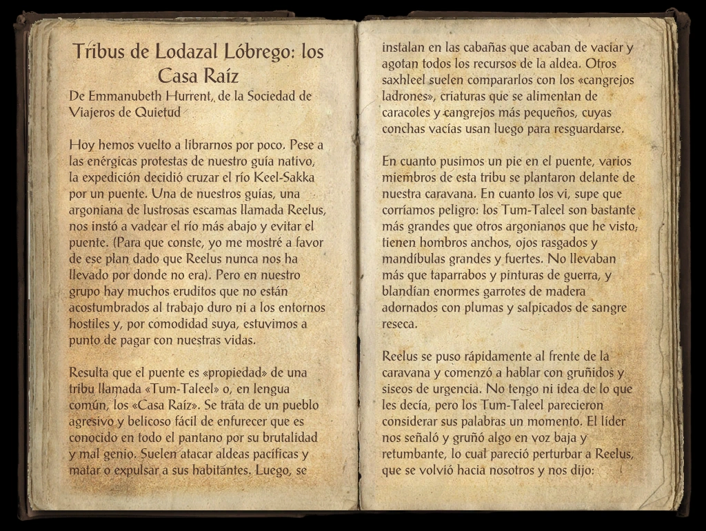 Tribus de Lodazal Lóbrego: los Casa Raíz | Elder Scrolls | Fandom