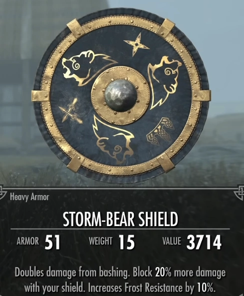 Storm-Bear Shield | Elder Scrolls | Fandom