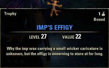 Imp's Effigy | Elder Scrolls | Fandom