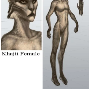 skyrim female khajiit coloring pages