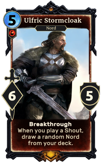 Ulfric Stormcloak Legends Elder Scrolls Fandom