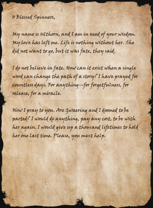 O Blessed Spinners | Elder Scrolls | Fandom