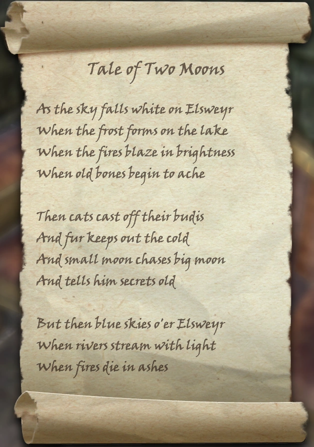 Tale of Two Moons | Elder Scrolls | Fandom