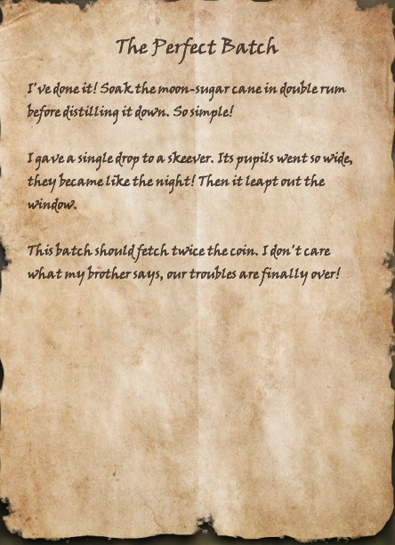 The Perfect Batch | Elder Scrolls | Fandom