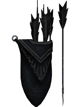 skyrim ebony arrows command