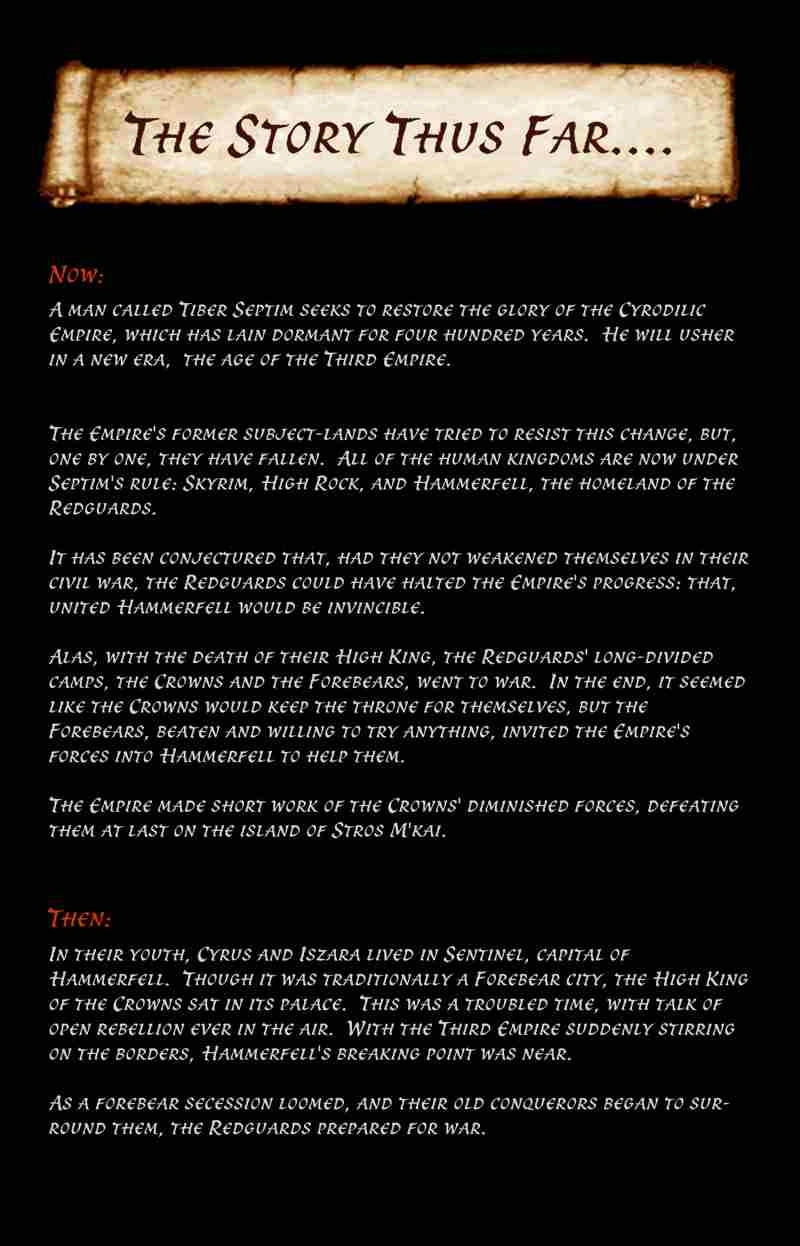 The Elder Scrolls Adventures: Redguard: The Origin of Cyrus! | Elder ...