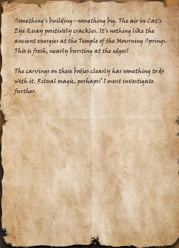 Ealcil's Notes, Page 1 | Elder Scrolls | Fandom