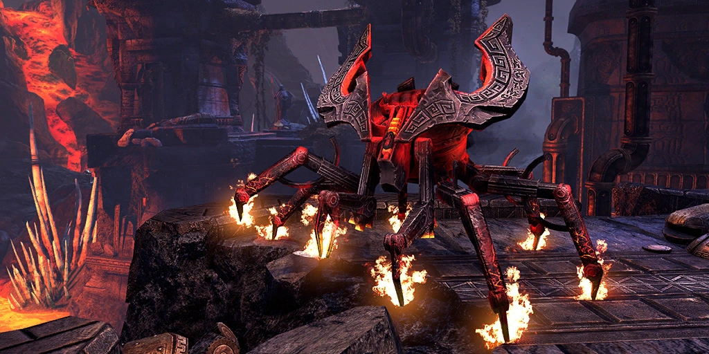 Infernium Dwarven Spider | Elder Scrolls | Fandom