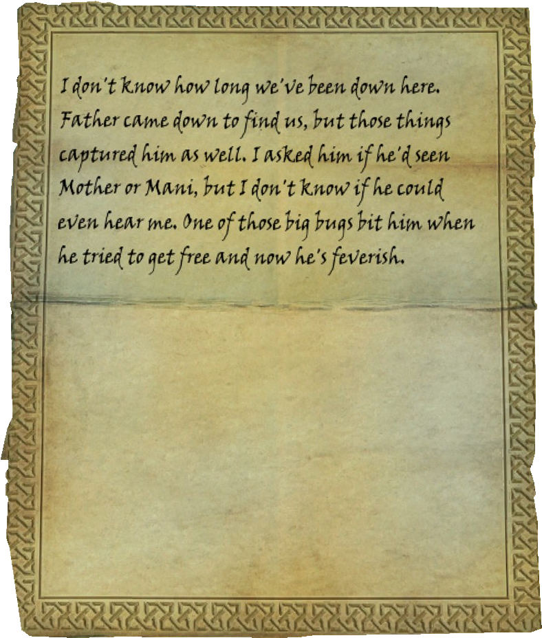 Scrawled page | Elder Scrolls | Fandom