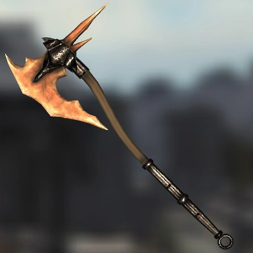 Dragonbone Battleaxe (Blades) | Elder Scrolls | Fandom