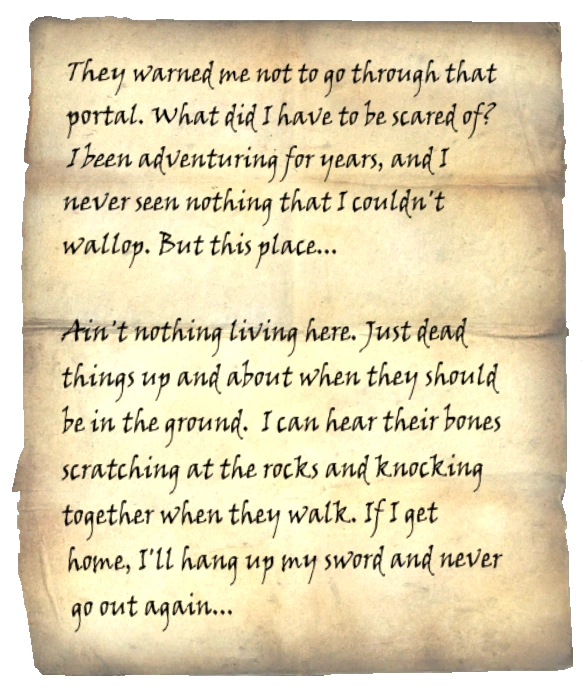 Note (Soul Cairn) | Elder Scrolls | Fandom