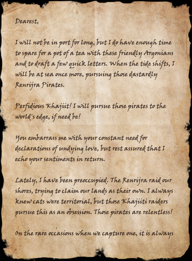 Renrijra Pirates Elder Scrolls Fandom