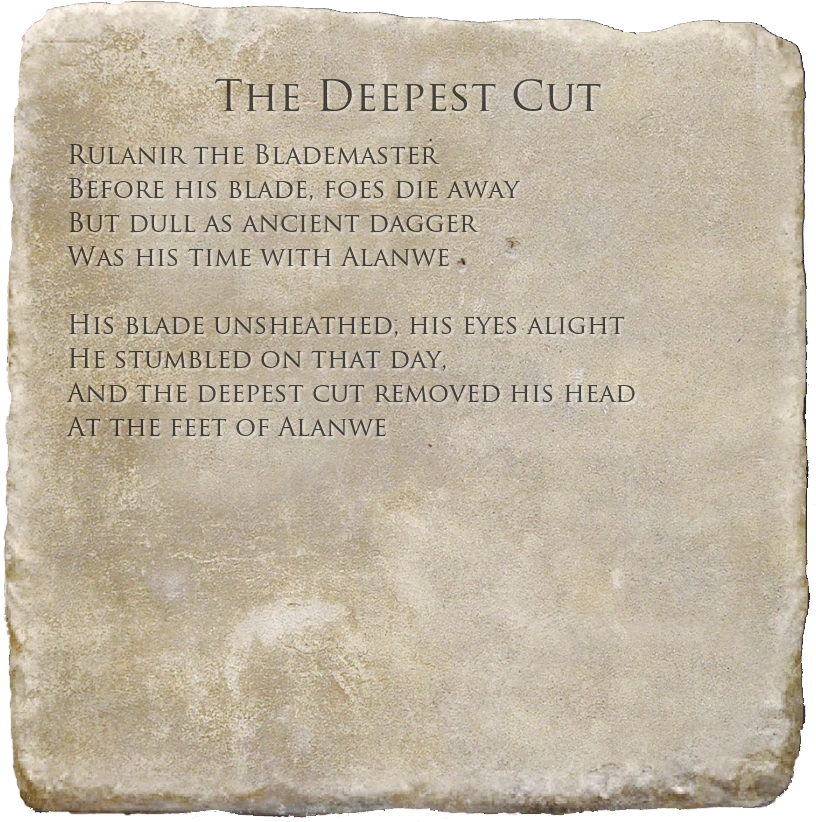 The Deepest Cut | Elder Scrolls | Fandom