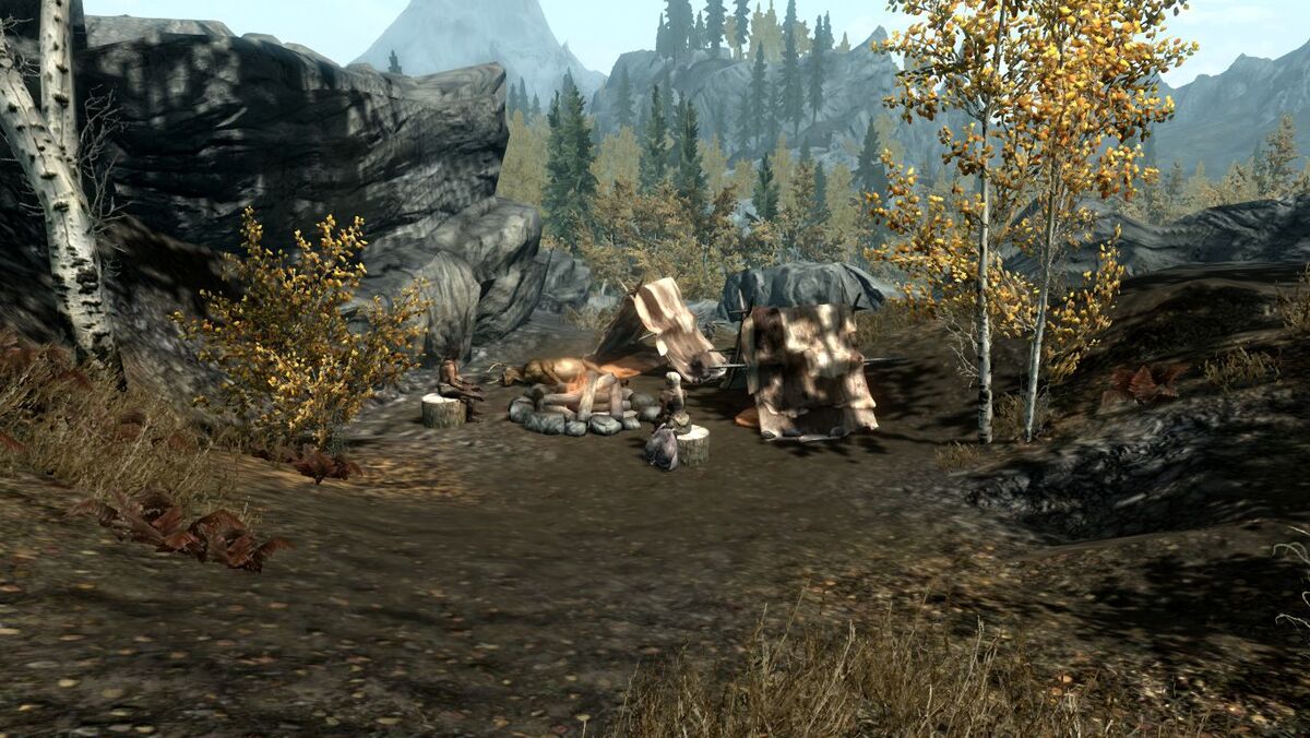 Лагерь охотников — Осенние холмы The Elder Scrolls Wiki Fandom