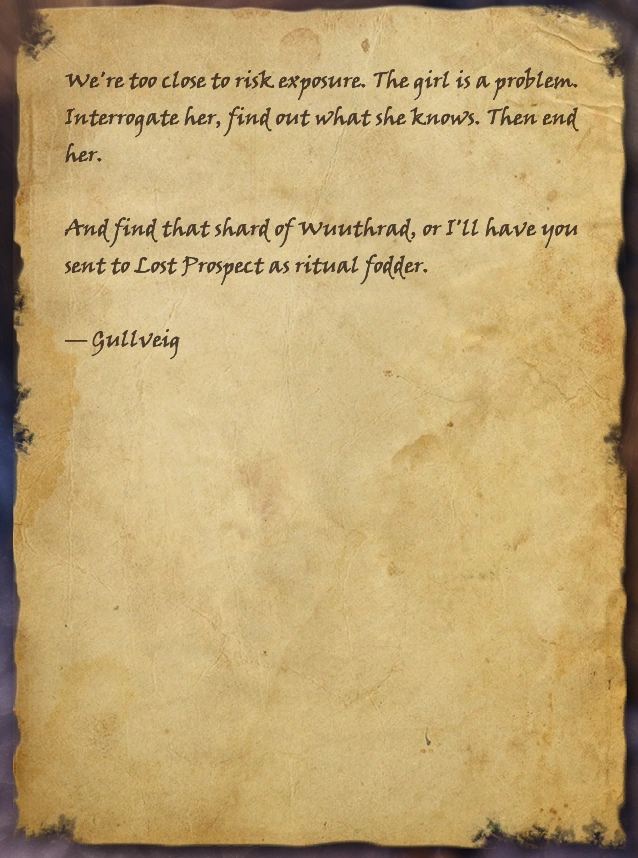 Or Else | Elder Scrolls | Fandom