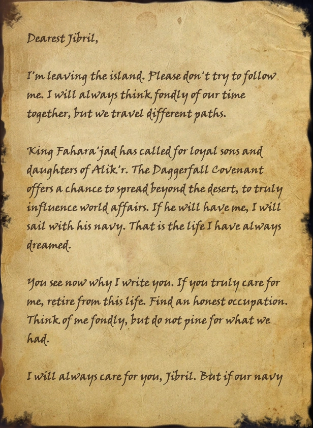 An Elegantly Penned Letter | Elder Scrolls | Fandom