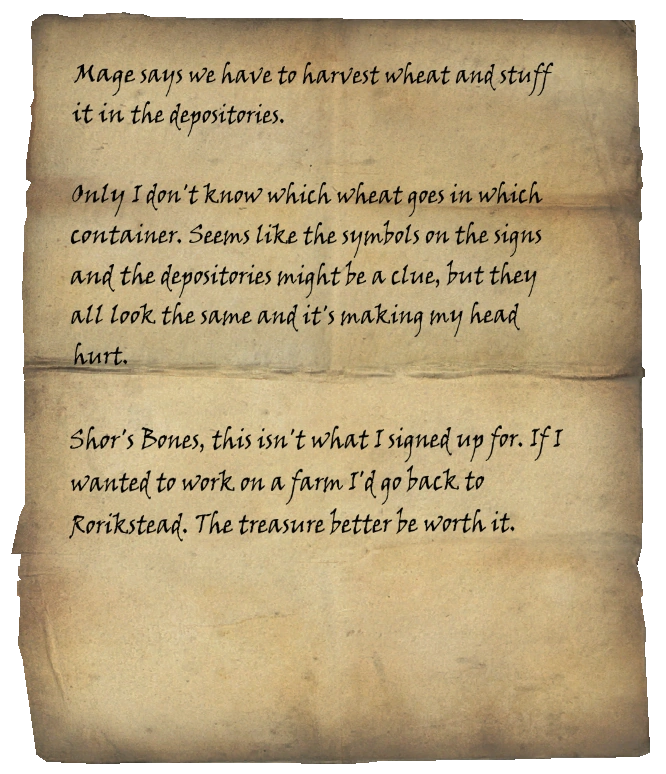 Note on Autumn | Elder Scrolls | Fandom