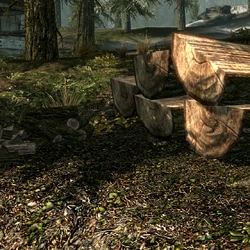 Skyrim Sawn Log