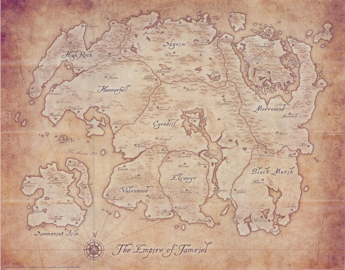 Tamriel | Wiki The Elder Scrolls | Fandom