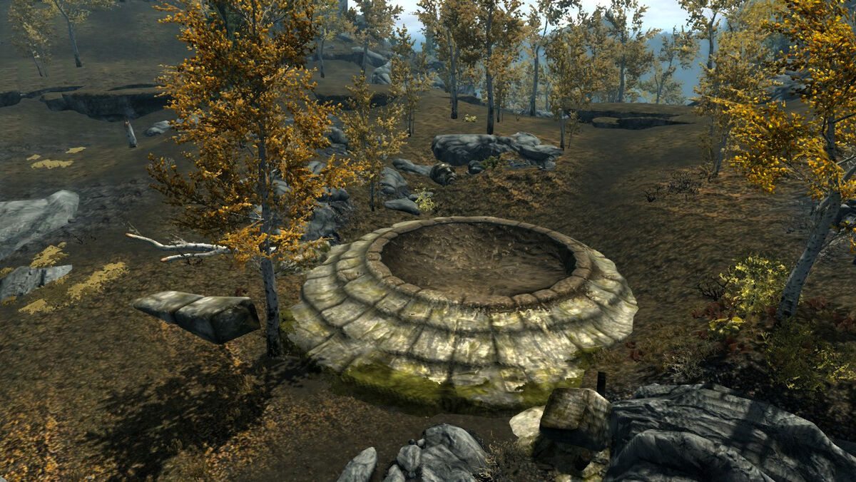 Драконий курган — Лес Осеннего Дозора The Elder Scrolls Wiki Fandom