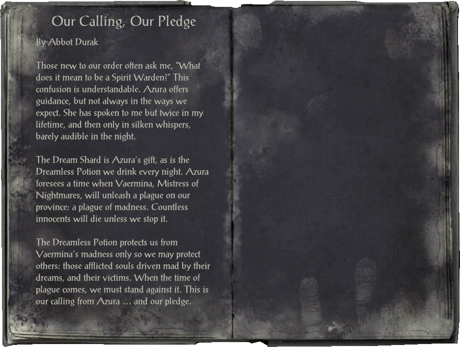 Our Calling, Our Pledge | Elder Scrolls | Fandom