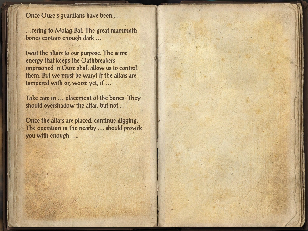 Altars of Bone | Elder Scrolls | Fandom