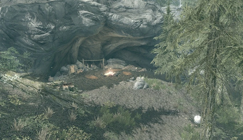 Bandit Camp: Helgen Cliffs | Elder Scrolls | Fandom