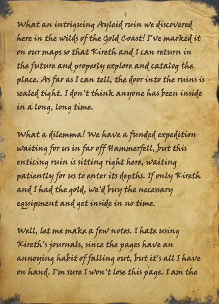 Intriguing Ayleid Ruin | Elder Scrolls | Fandom