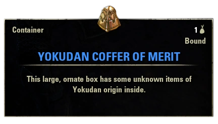 Yokudan Coffer of Merit | Elder Scrolls | Fandom