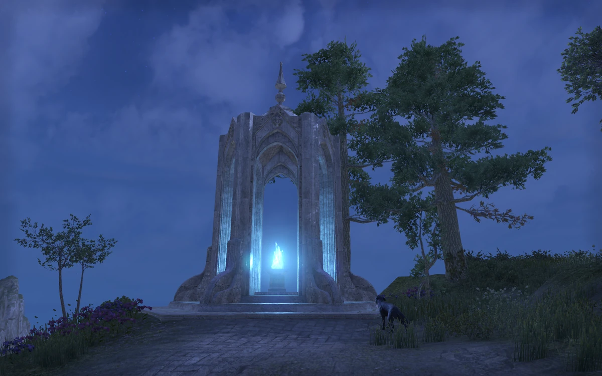 The Crystal Tower Wayshrine | Elder Scrolls | Fandom