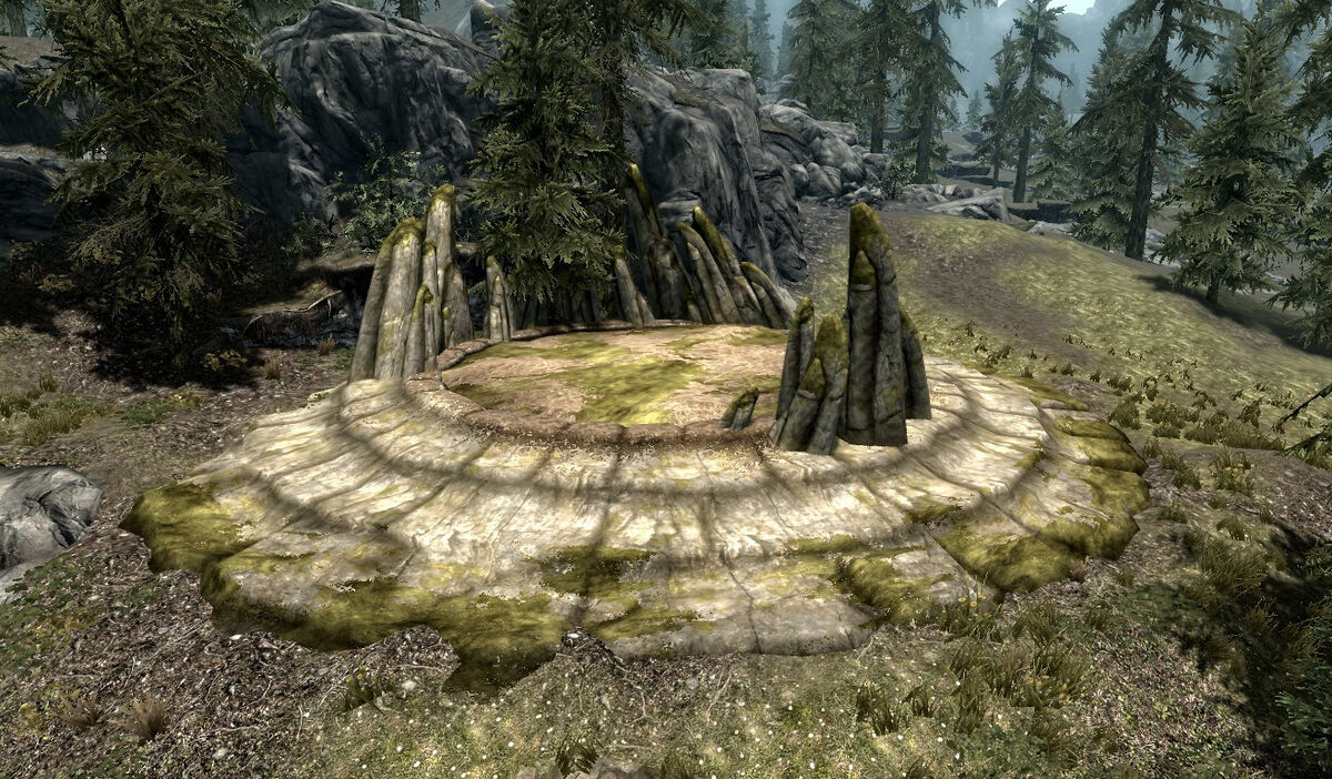 Драконий курган — Лес реки Карт The Elder Scrolls Wiki Fandom