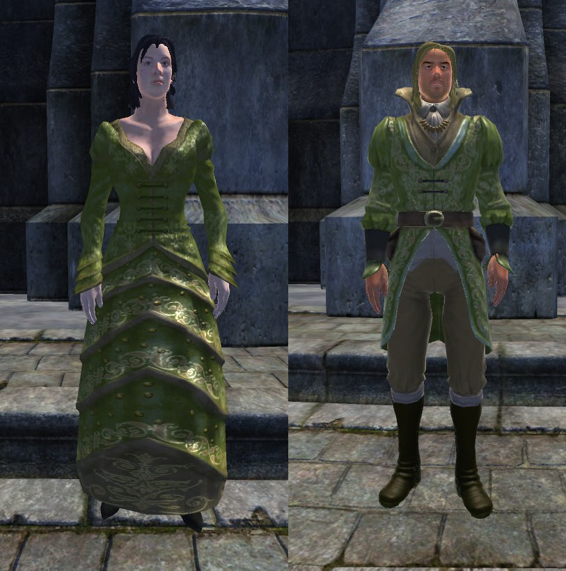Роскошный зелёный наряд The Elder Scrolls Wiki Fandom