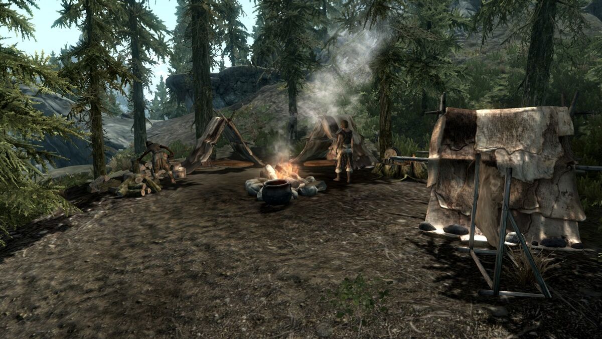 Бандитский лагерь — Предгорья Илиналты The Elder Scrolls Wiki Fandom
