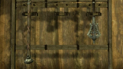 skyrim ghostblade weapon rack