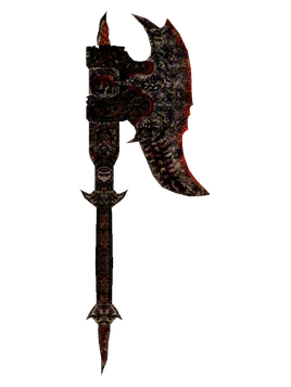 Daedric War Axe (Oblivion) | Elder Scrolls | Fandom