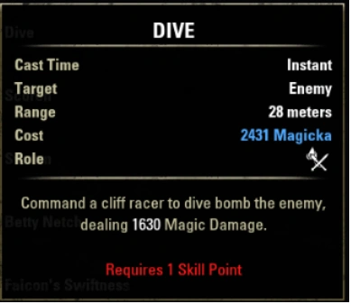 Dive | Elder Scrolls | Fandom