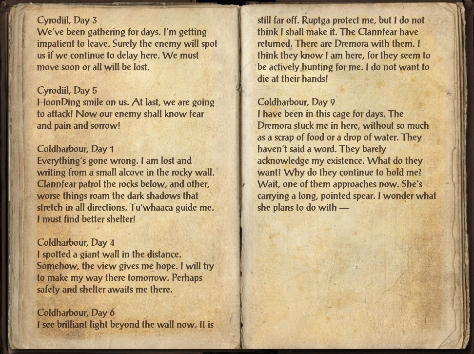Guild Mage's Journal | Elder Scrolls | Fandom