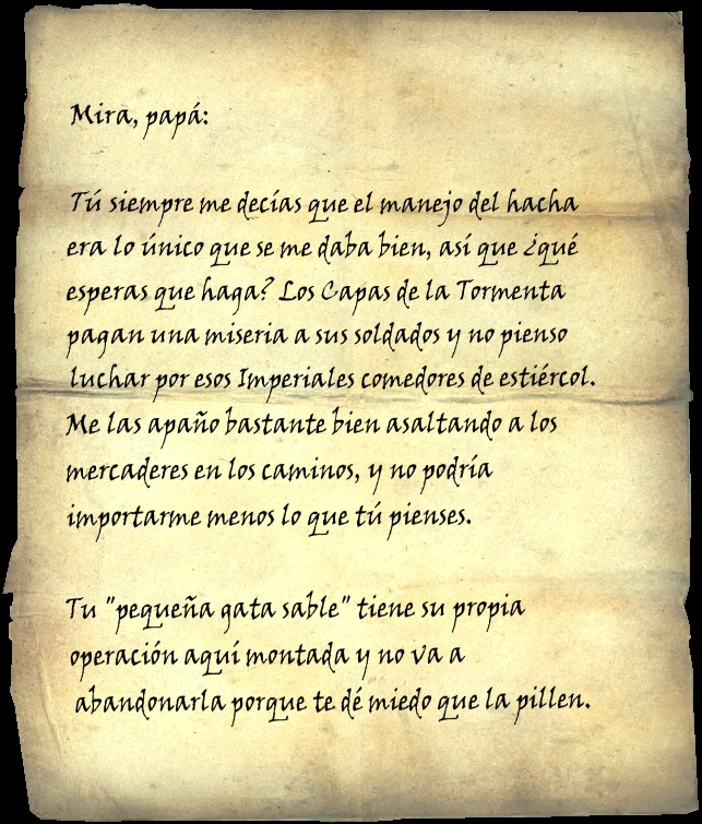 Carta de Rigel | Elder Scrolls | Fandom