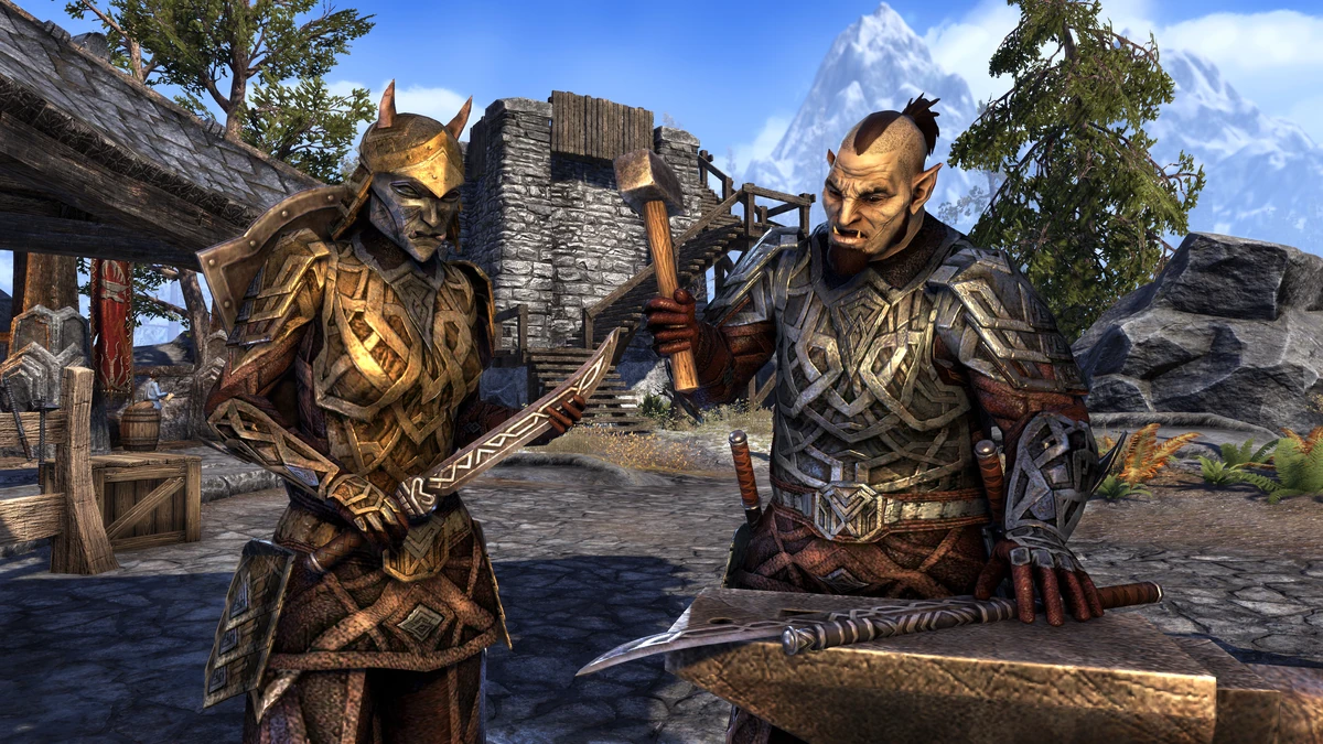 Ancient Orc Style | Elder Scrolls | Fandom