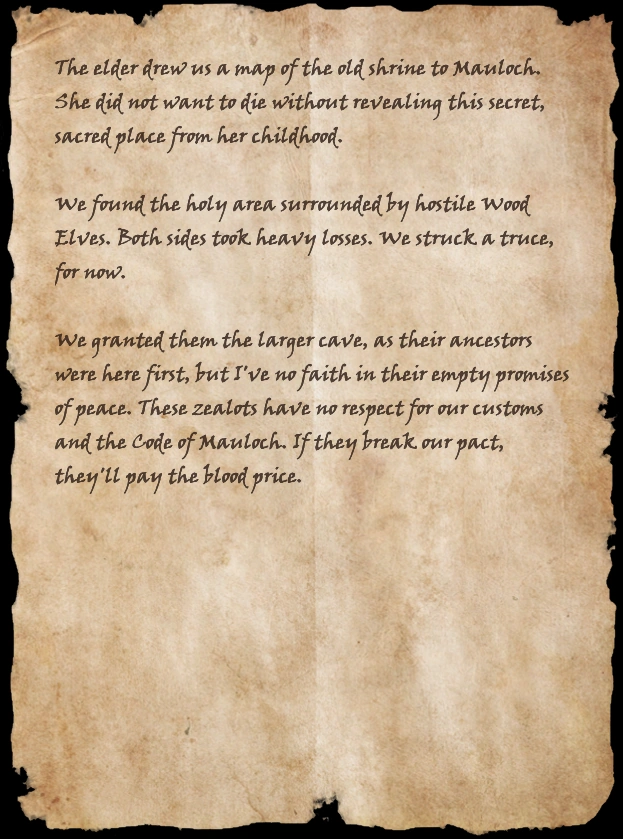 Drublog Shaman's Journal | Elder Scrolls | Fandom