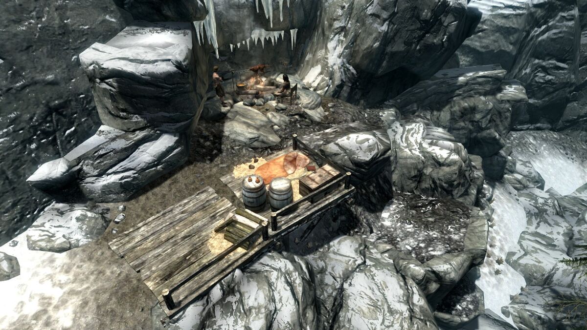 Бандитский лагерь — Уступ Горной заставы The Elder Scrolls Wiki Fandom