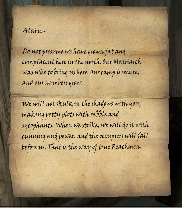 カテゴリ:Letters | The Elder Scrolls Wiki | Fandom