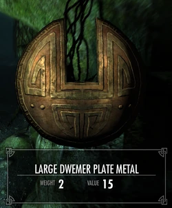 Large Dwemer Plate Metal | The Elder Scrolls Wiki | Fandom