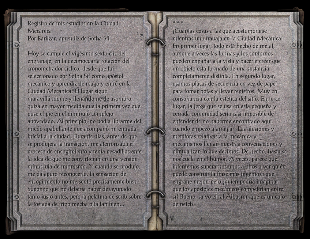 Diario De Barilzar Elder Scrolls Fandom
