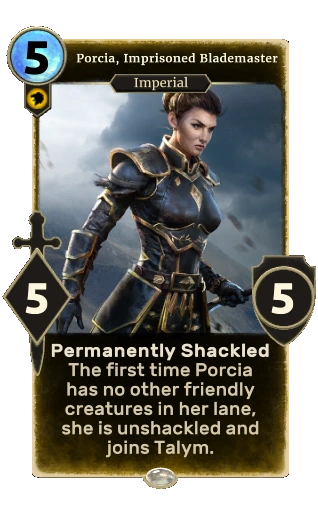 Porcia, Imprisoned Blademaster | Elder Scrolls | Fandom