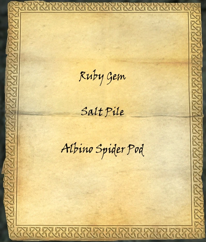 Skyrim Spider Imbuing Chamber Recipes | Deporecipe.co